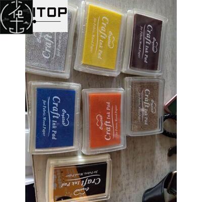 black ink pad inkpad rubber stamp finger print craft non-t。