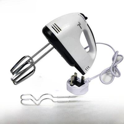 7 Speed Compact Home Electric Milk Coffee Hand Mixer Whisk