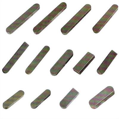 304不锈钢圆键槽方键槽方键槽Gb1096A型B型C型45 #定制钢制圆键槽