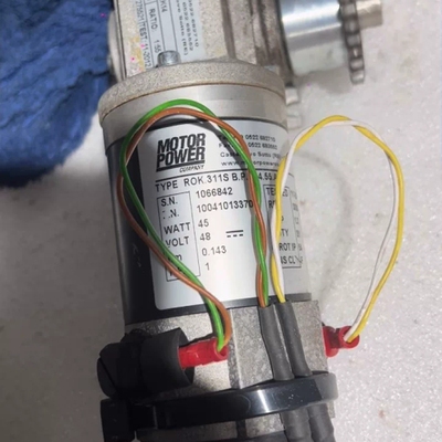 MOTORPOWER电机带编码器减速机，拆机的，直流电机通电议价