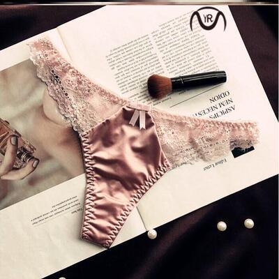 Sexy Women G-String Thong Lace Underwear Pantys Low-Waist