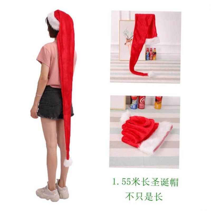 christmas decoration?tree 1.5m plus plush Santa hat 圣诞帽