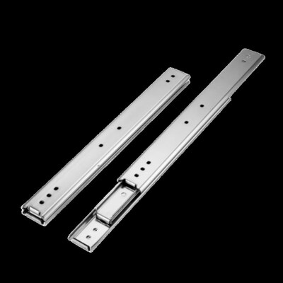 IDA21-80/100/150-A/B替代怡合达15.5宽系列304不锈钢3段/节滑轨