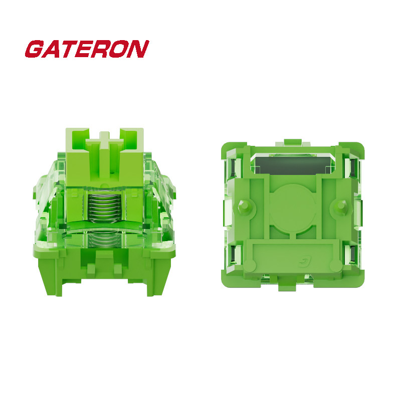 gateron佳达隆绿龙磁轴封底hifi音初始力33gf磁轴键盘线性磁轴