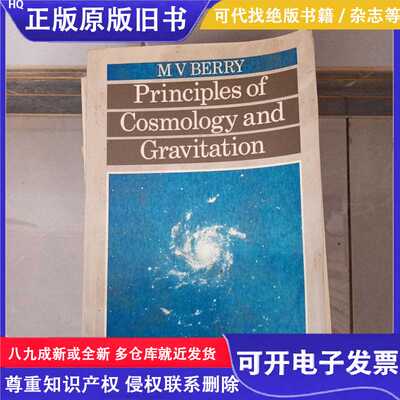 PRINCIPLES OF COSMOLOGY AND GRAVITATION/Michael Berry/Michae