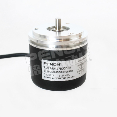 光电旋转编码器EL58C5000S5/28P6X6PR/28P6S3JR/28P6X3PR安装指导