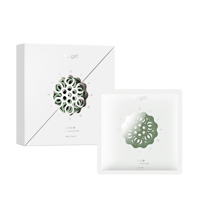 【官方正品】forget沁颜面膜院线同款水润清爽补水保湿面膜6片装