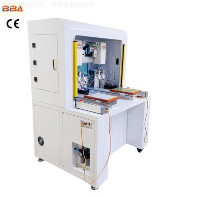 制443线铁造全自动焊锡机/EPCB板焊锡/LD灯材焊锡/双烙头自动焊锡