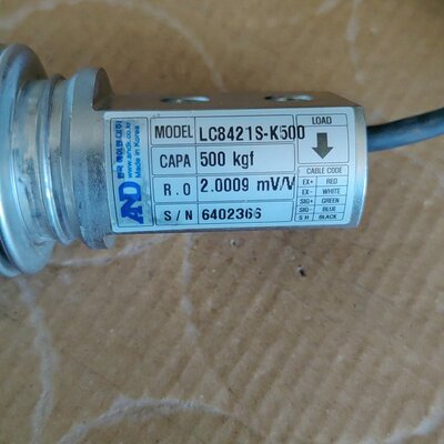{议价}AND传感器，型号LC8421S-K500，容量500kgf{可维修}
