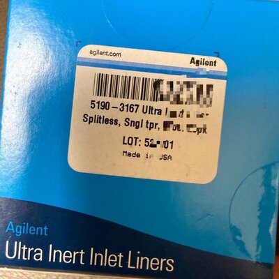 {议价}安捷伦Ultra Inert Inlet Liners 51{可维修}