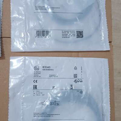 议价IFM易福门IE5343电感式接近开关传感器未可维修