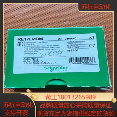 全新原装正品RE17LMBM时间继电器 现货1只