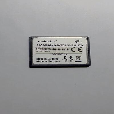 swissbit cf卡 64g 德国原装工业级 高速设备专