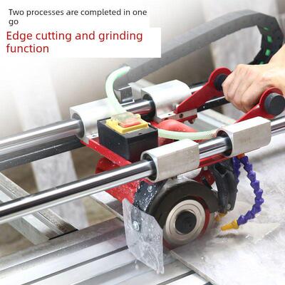 沃玛隆多功能全自动台式瓷砖切割机手动推刀大理石水刀45度倒角器