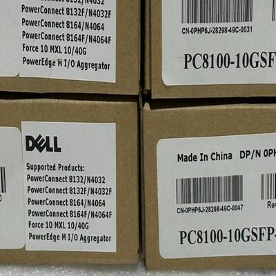 0PHP6J  Dell PC8100 10GSFP? 全新