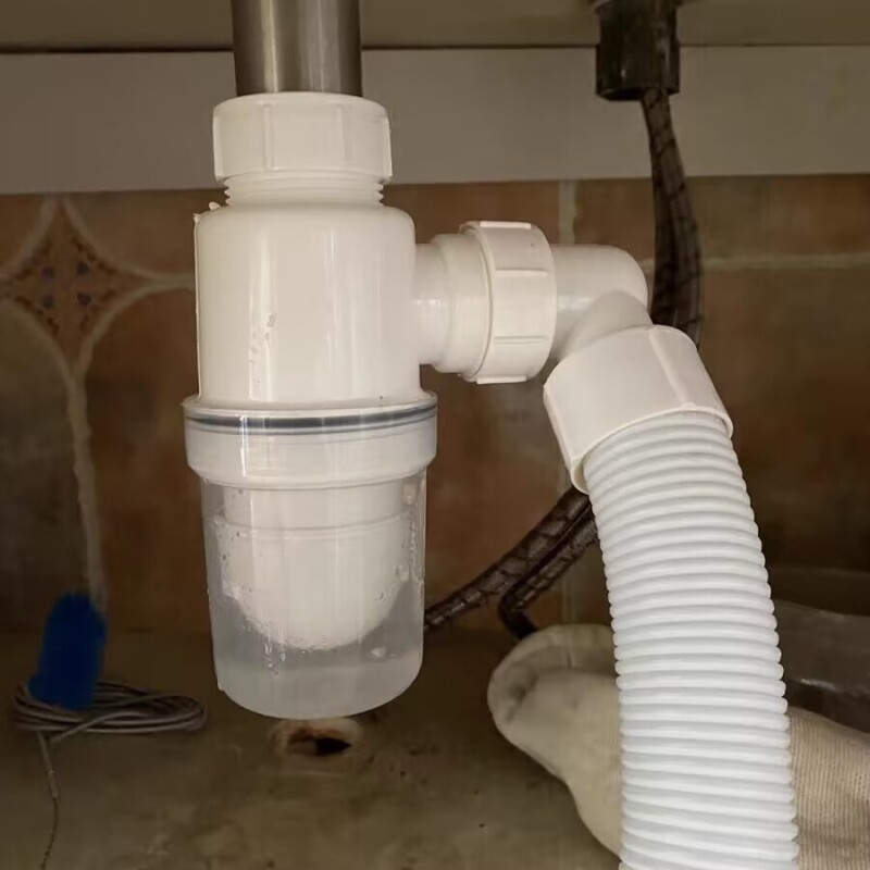 洗手盆下水管防返臭神器洗脸盆下水器面盆漏水塞洗手池排水管配件