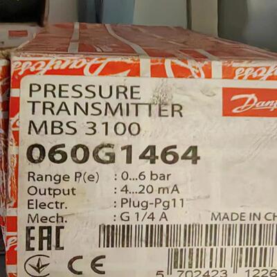 丹佛斯 压力传感器 mbs 3100 060G1464 全新
