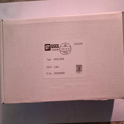 全新的吉诺模块-GXLK-DI16的联系
