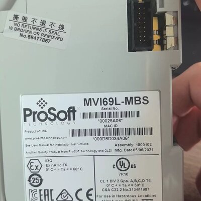 议价AB ProSoft MVI69L-MBS可维修