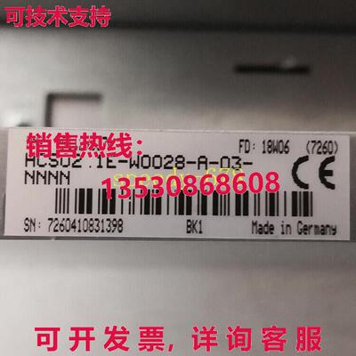 供应原装Rexroth R911298374 HCS02.1E-W0028-A-03-NNNN controll