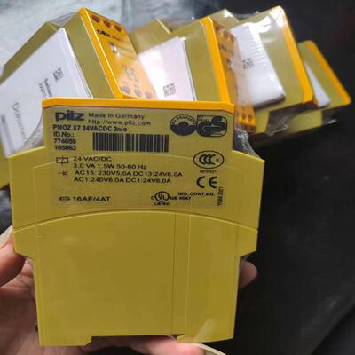 全新皮尔兹安全继电器PNOZ X7订货号774059