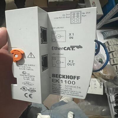 倍福模块 EK1100 EL6021 EL9011 处理