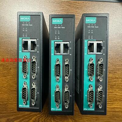 【环球】MOXA摩莎NPORT IA5450AI 宽温 串口服务器