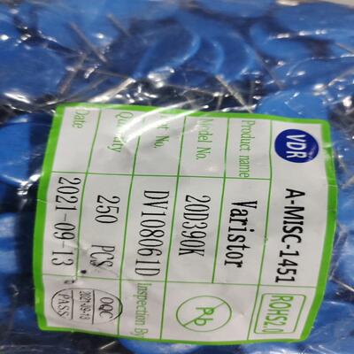 {莱茵电子商行}压敏电阻20d390k 少量看好拍