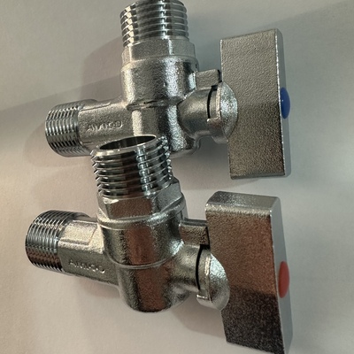 埃美柯黄铜直角阀大流量