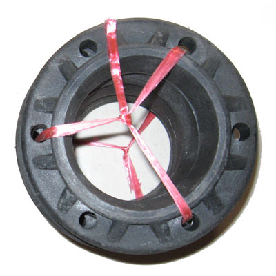 4寸扩口玻璃冷凝器配套胶木法兰上口径147mm下口径134mm左右现货