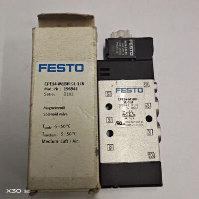 释迦自动化德国FESTO费斯托进口电磁阀 CPE14-MIBH-5L-1/8 订货号