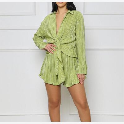 PleatedShirRuos欧美翻