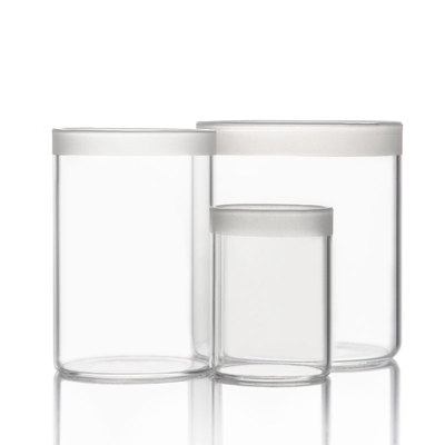 耐高温磨口烧杯75ml/200ml/300ml低型烧杯45mm/80mm透明分装容器