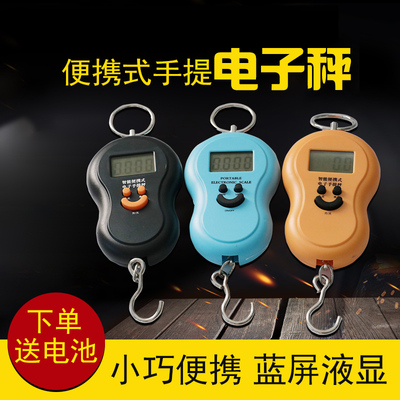 手提电子秤家用称弹簧包