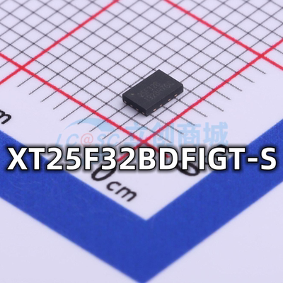 全新原装 XT25F32BDFIGT-S 封装 DFN-8-EP 32Mbit储存器芯片 现货