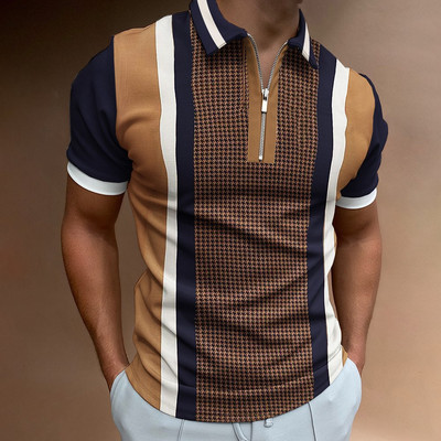 Summer Shirts For Men T Shirt 2022 Floral Retro Red man Polo