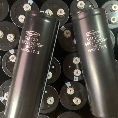 全新 江海CD138 400V12000UF 变频器滤波 铝电解电容 450v12000uF