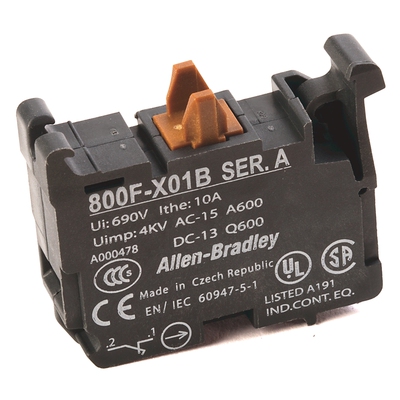 议价罗克韦尔800F-X01B毫米接触块800FX01B