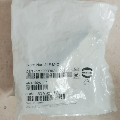 议价促HARTING哈丁09330242602 HAN 24E-M-C 24针公芯 照片