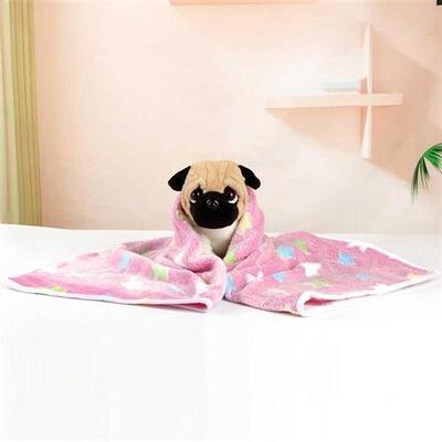 Dog Basket Pet Dog Cat Bed Dog Cat Rest Blanket Breathable P