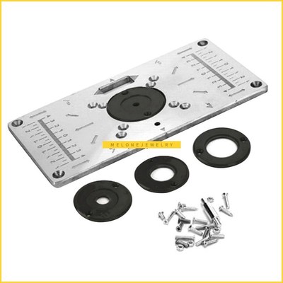 Insert Plate Router able Alunium Alloy Durable Power ools Re