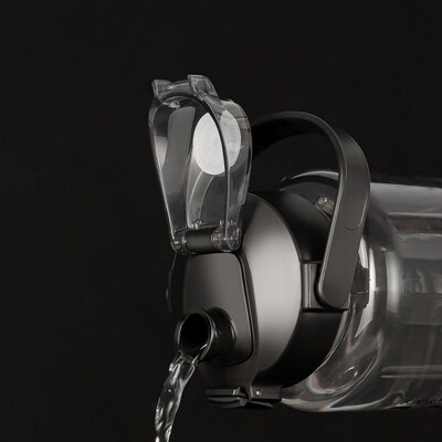 Water Bottle Sport Half Gallon With Straw Handle Mark Fitnes