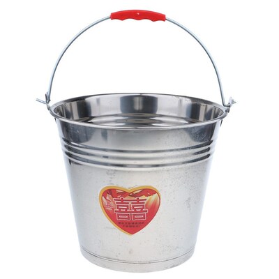 12L/16L/20L Stainless Steel Ice Bucket Pail Wine Water Stor