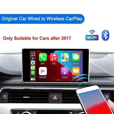 Wireless CarPlay Adapter, for Factory Wired CarPlay Cars, Up