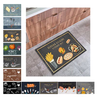 40x60cm Kitchen Mat Cartoon Soft Rug kitchens rug Entrance