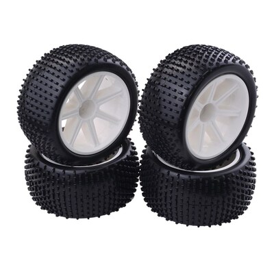 4Pcs 1/10 RC Buggy ires yre and Wheels Rims for HSP Hongnor
