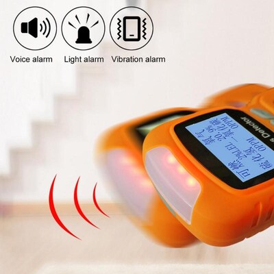 LCD 4 in 1 Toxic Gas Alarm Detector CO O2 H2S Oxygen Monitor