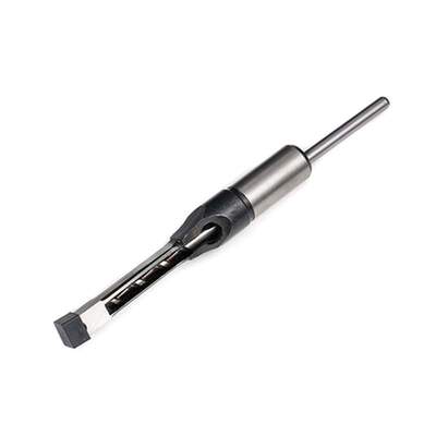 6pcs HSS Twist Drill Bit Square Hole Mortiser Mortising Chis