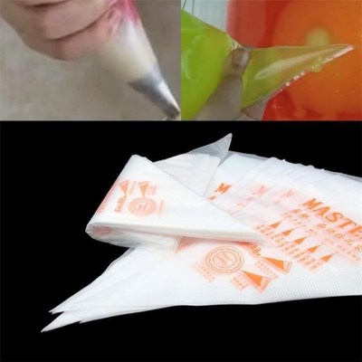100Pcs/50pcs/10pcs Pack S Size Disposable Piping Bag Icing F