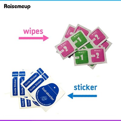 100PCS for iPhone X 8 7 6s Wet Dry Cleaning Wipes Removal Pa